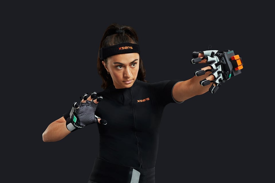 Xsens full body motion capture including finger tracking - Bundles